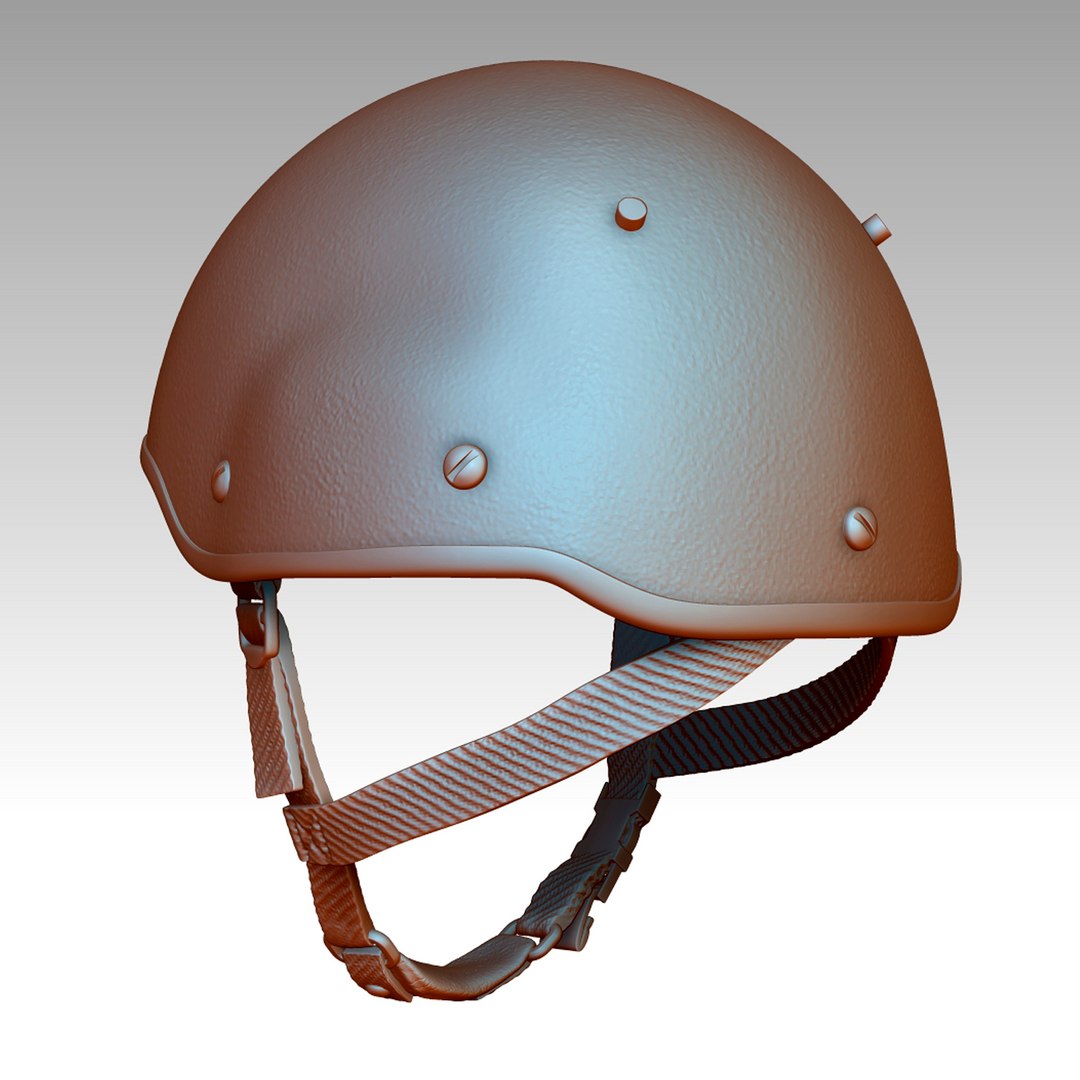 Zbrush Ac900 Kevlar Helmet 3d 3ds