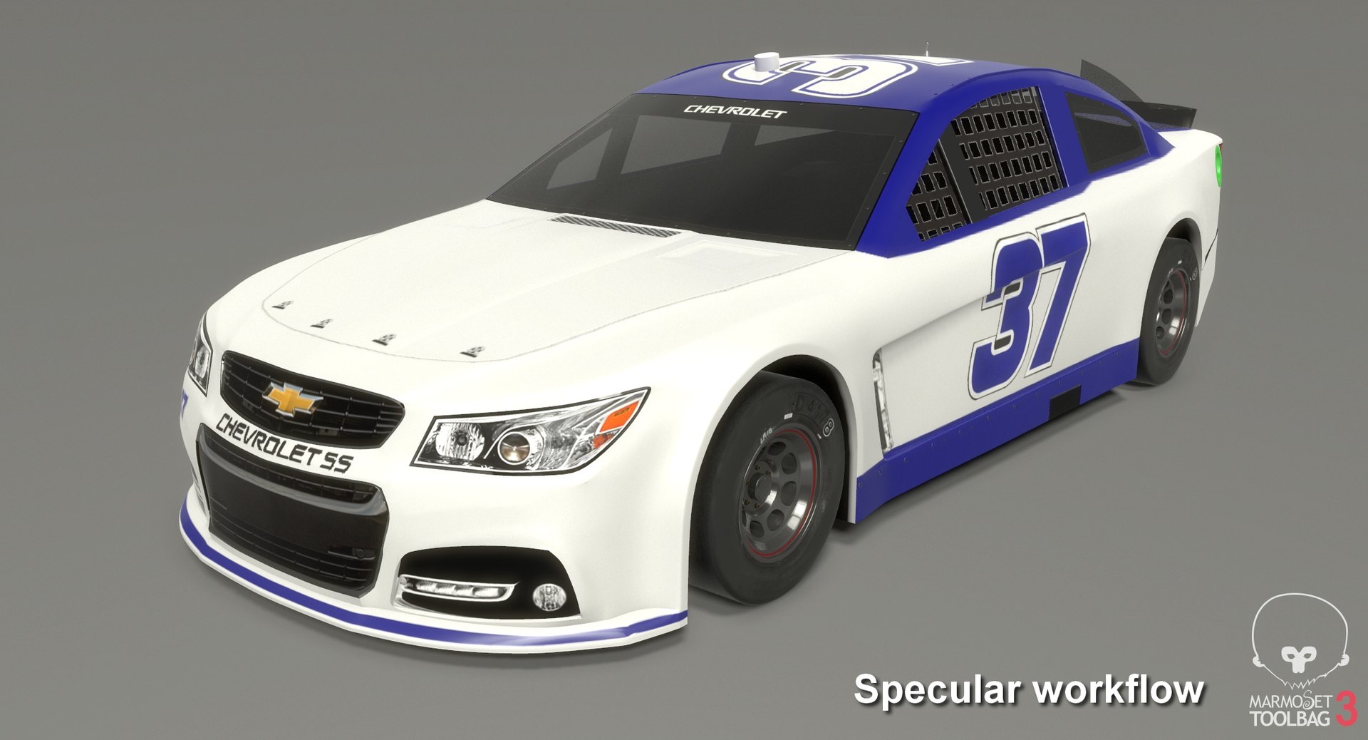Jtg Daugherty Racing Nascar 3D Model - TurboSquid 1185555