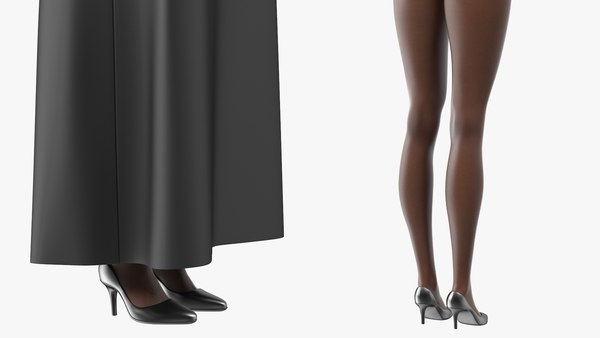 3D dark skin judge woman rigged - TurboSquid 1665110
