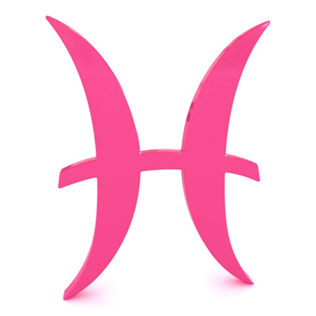 Zodiac Pisces 3d Model