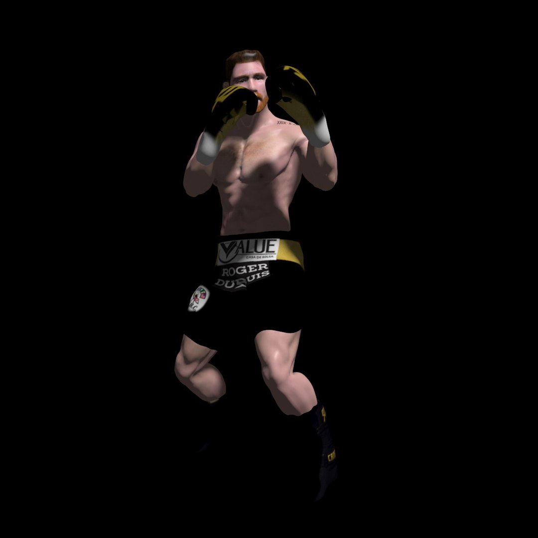 Fighter Canelo Alvarez 3D - TurboSquid 1332961