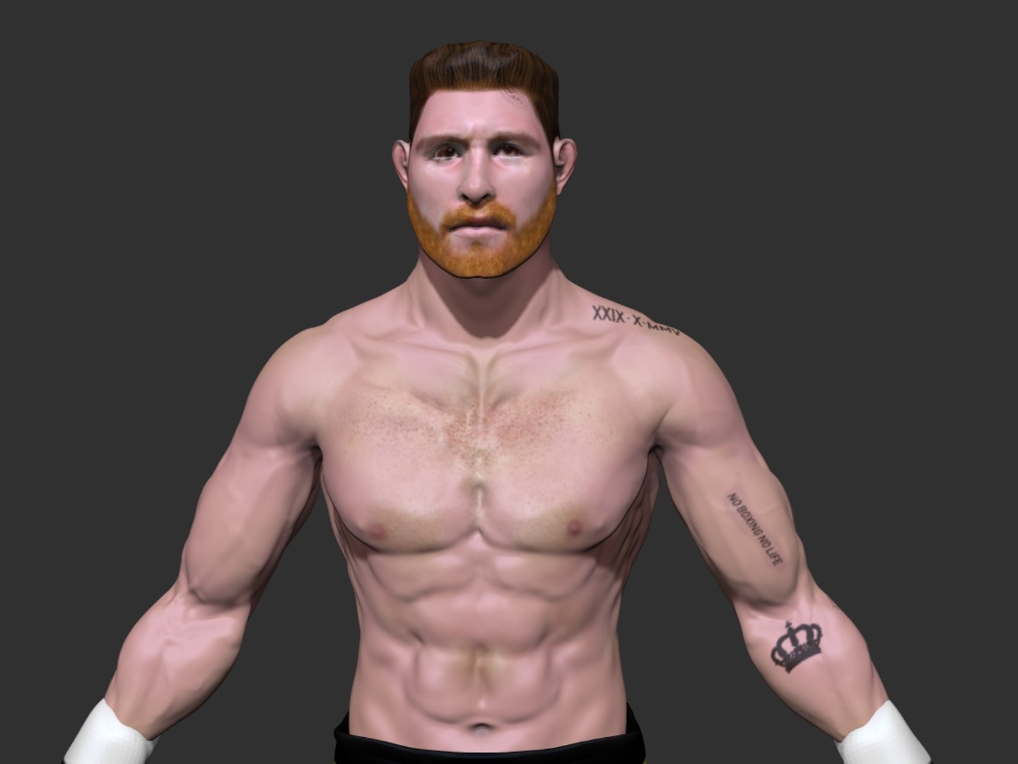 Fighter Canelo Alvarez 3D - TurboSquid 1332961