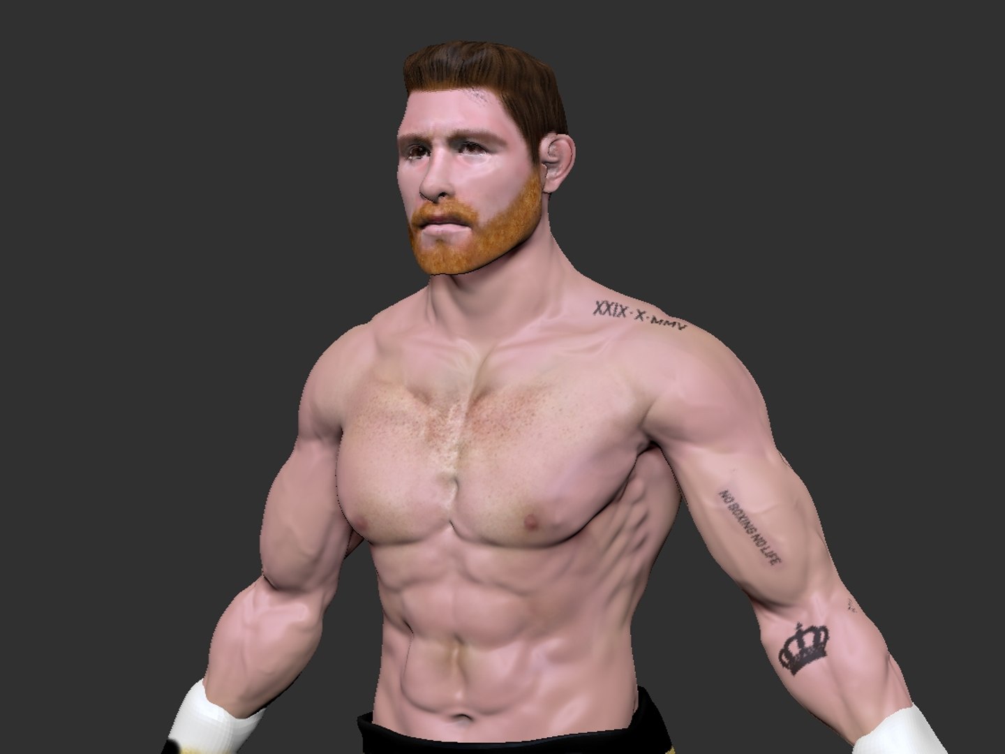 Fighter Canelo Alvarez 3D - TurboSquid 1332961