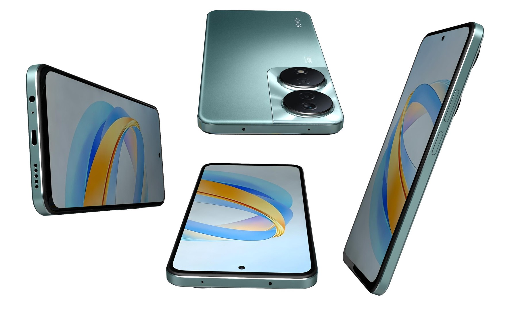 Honor X7B 5G Green 3D Model - TurboSquid 2214606