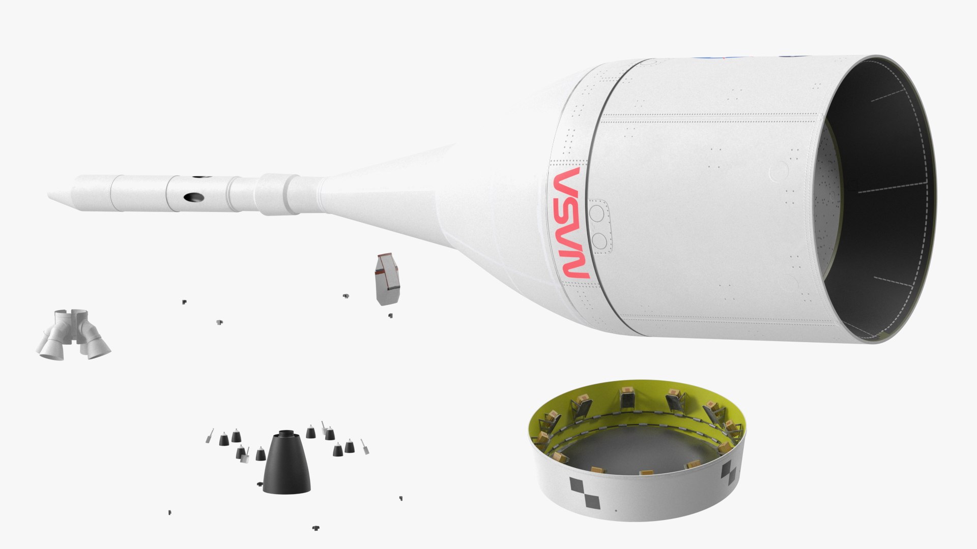 NASA Orion Multi-Purpose Crew Vehicle 3D model - TurboSquid 2054577