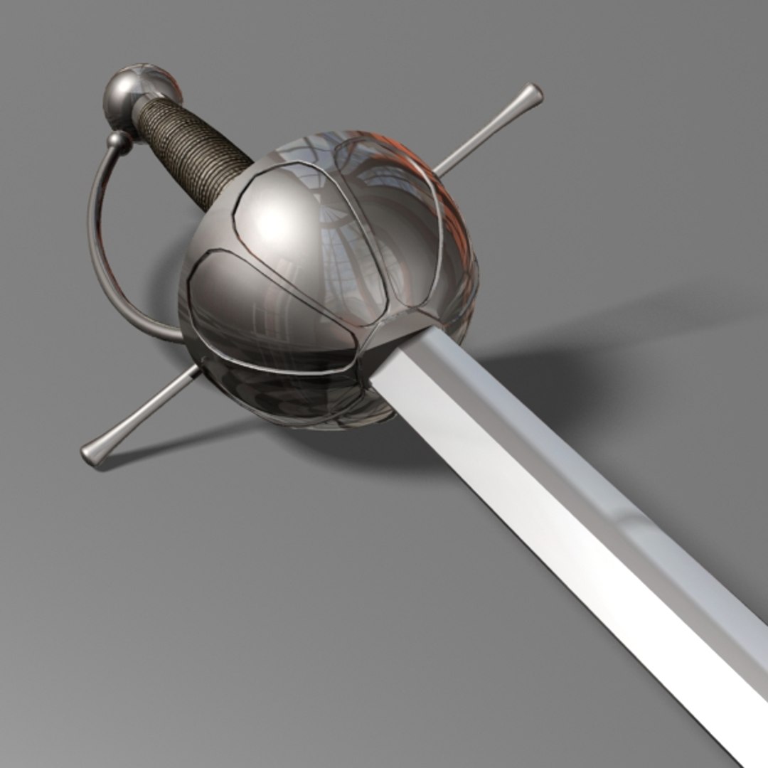 3d Model Rapier