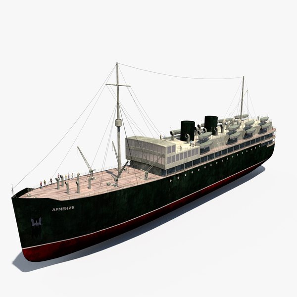 modelo 3d ship Armenia hospital - TurboSquid 1966859