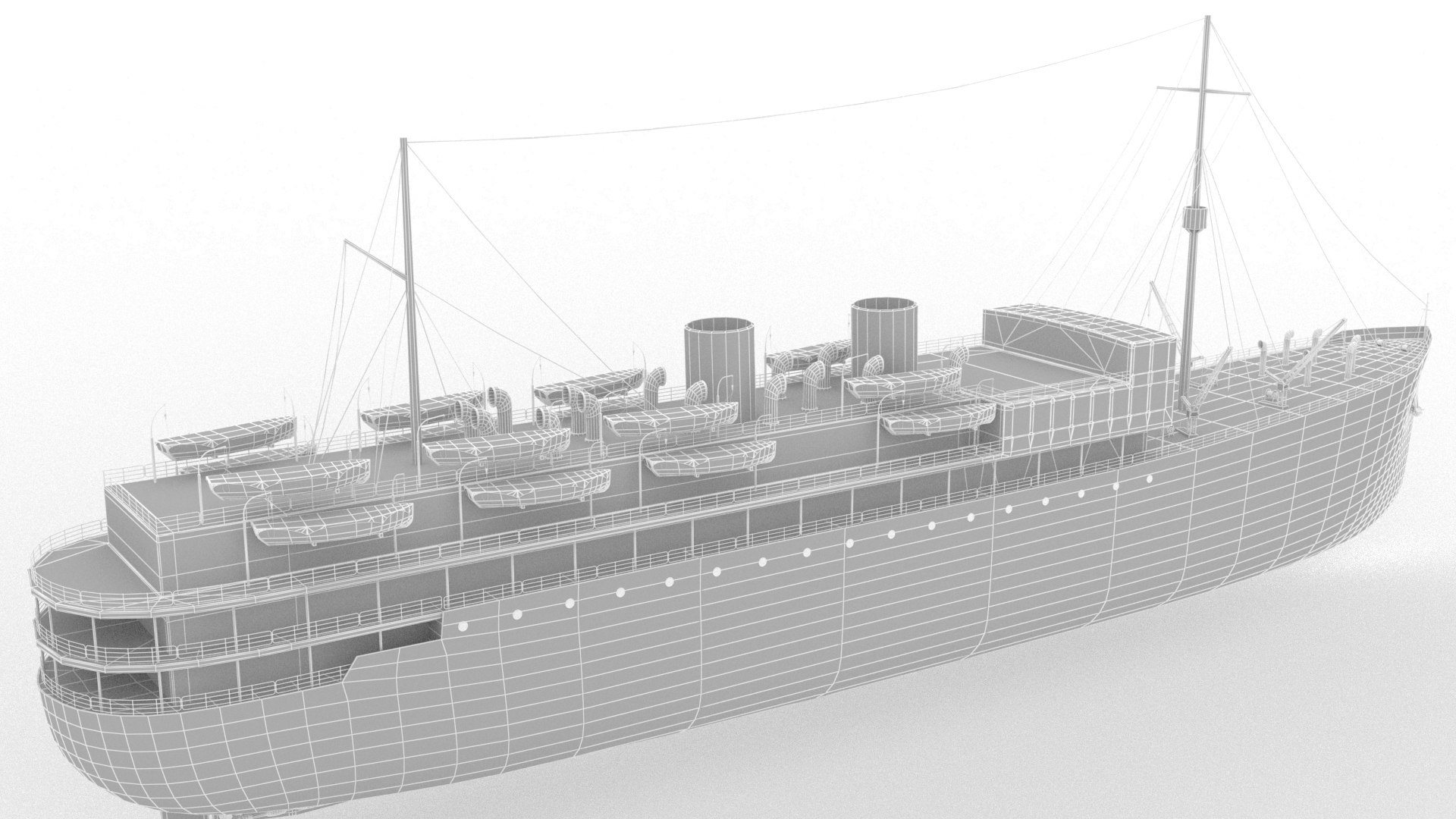 3D Ship Armenia Hospital - TurboSquid 1966859