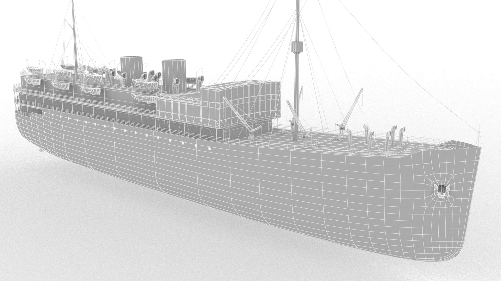 3D Ship Armenia Hospital - TurboSquid 1966859
