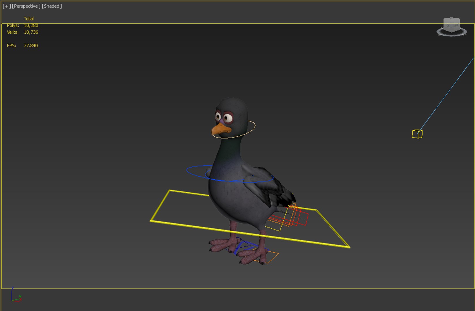 Pigeon 3D Model - TurboSquid 1367116