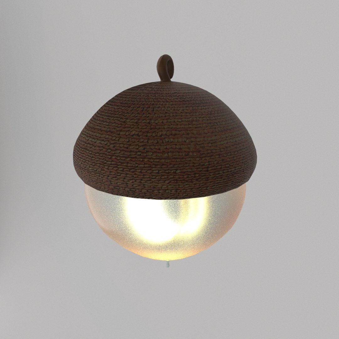 3D model cute lamp fixture lights - TurboSquid 1514140