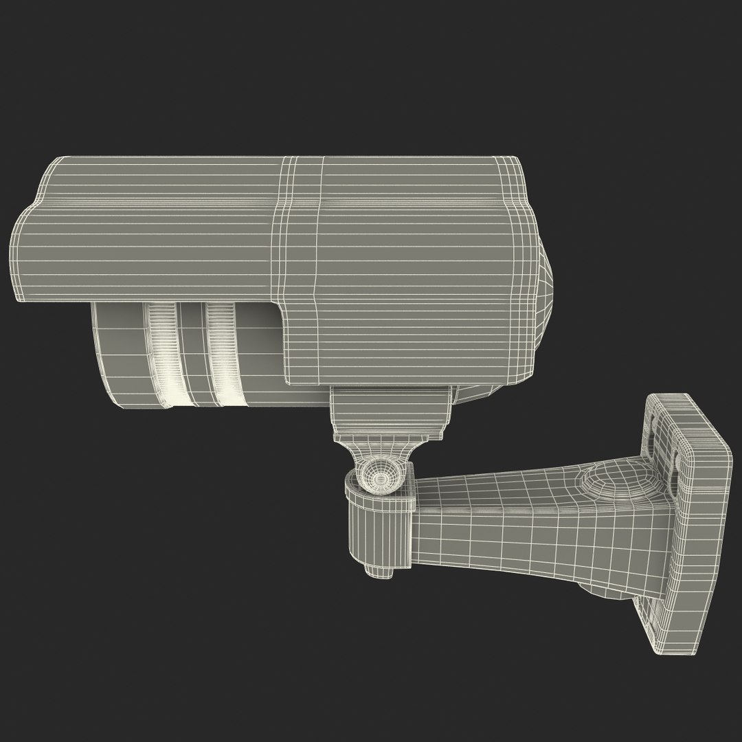 3dsmax ccd security camera zmodo