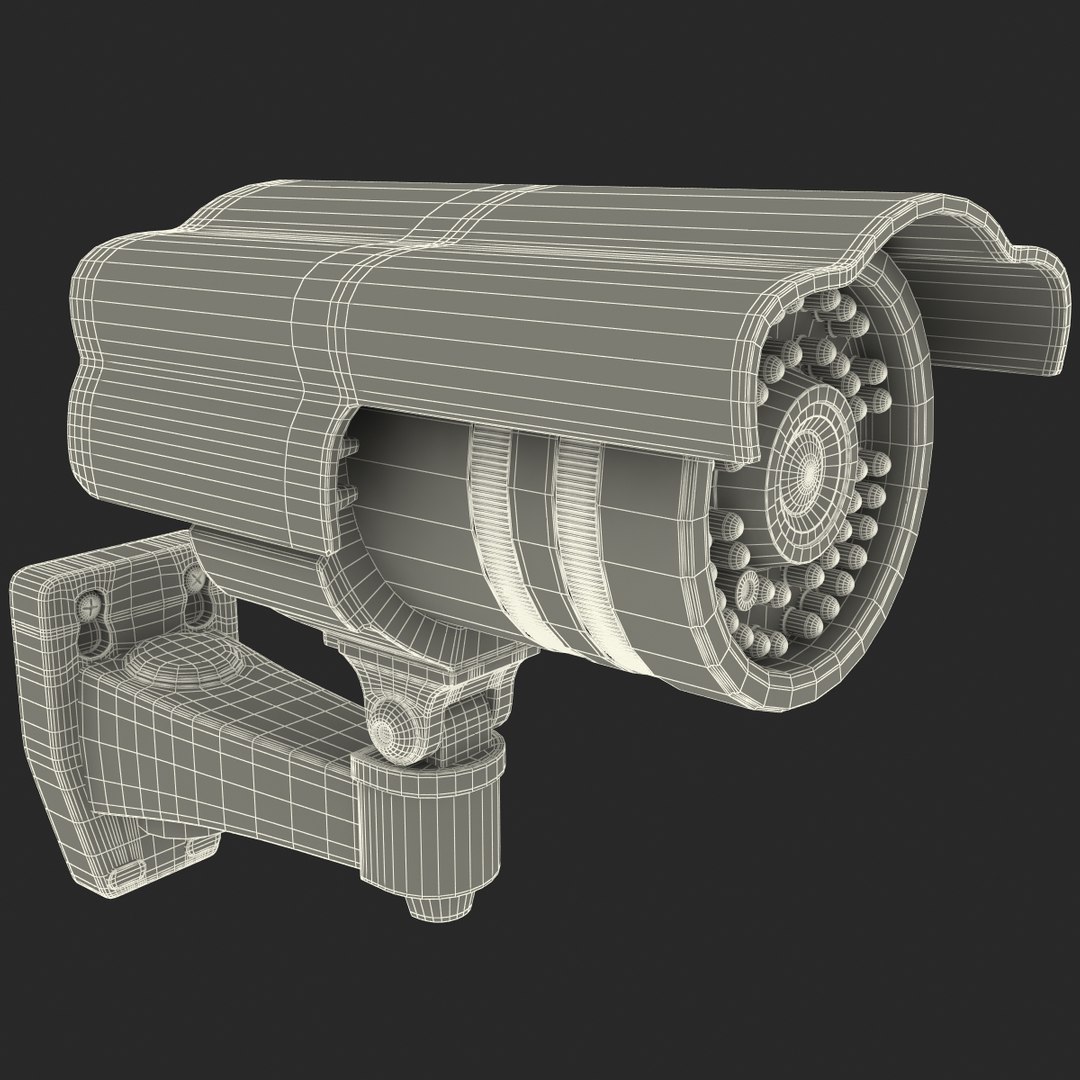 3dsmax ccd security camera zmodo