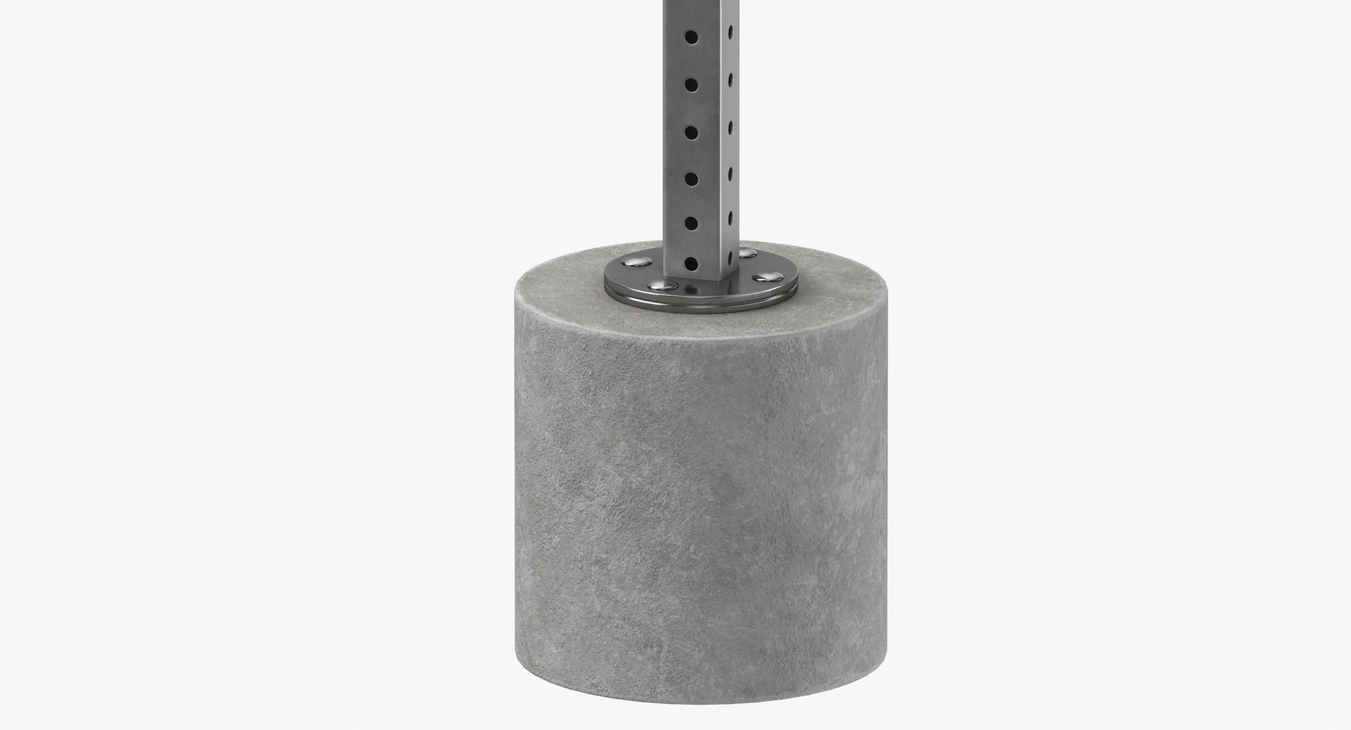 Bus Stop Signs 03 Cylinder Square and U Shape Pole model - TurboSquid ...