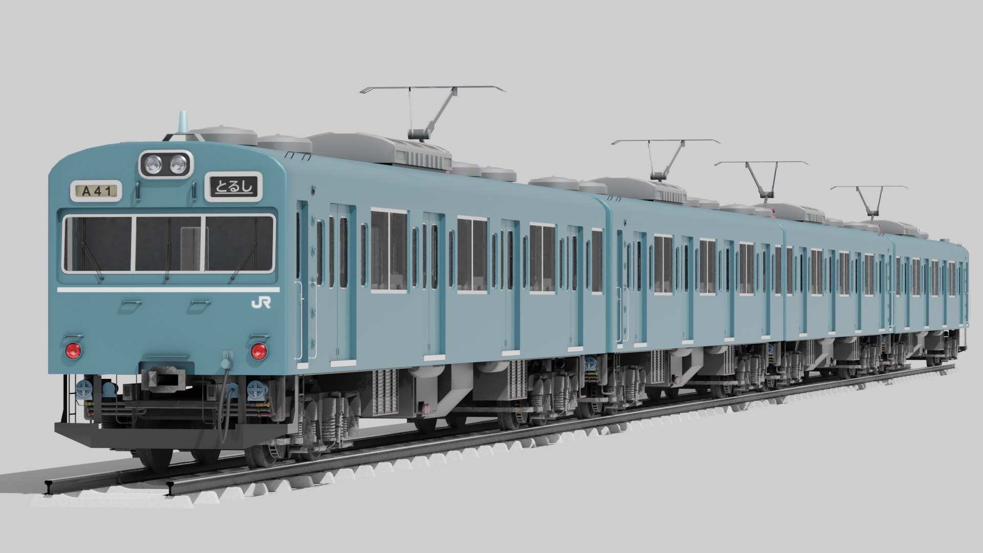 Japan Train Subway Jr Series Model - TurboSquid 1896854