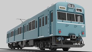 Japan Train Takyo Metro Subway 6000 02 Low-poly 3D Model Model ...