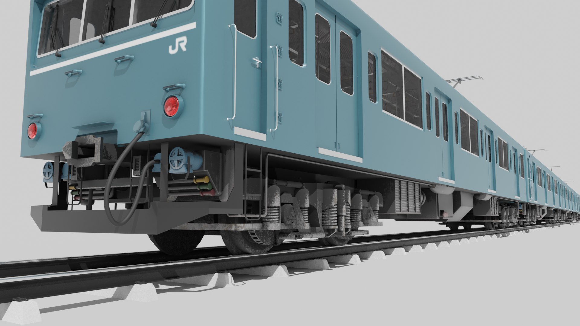 Japan Train Subway Jr Series Model - TurboSquid 1896854