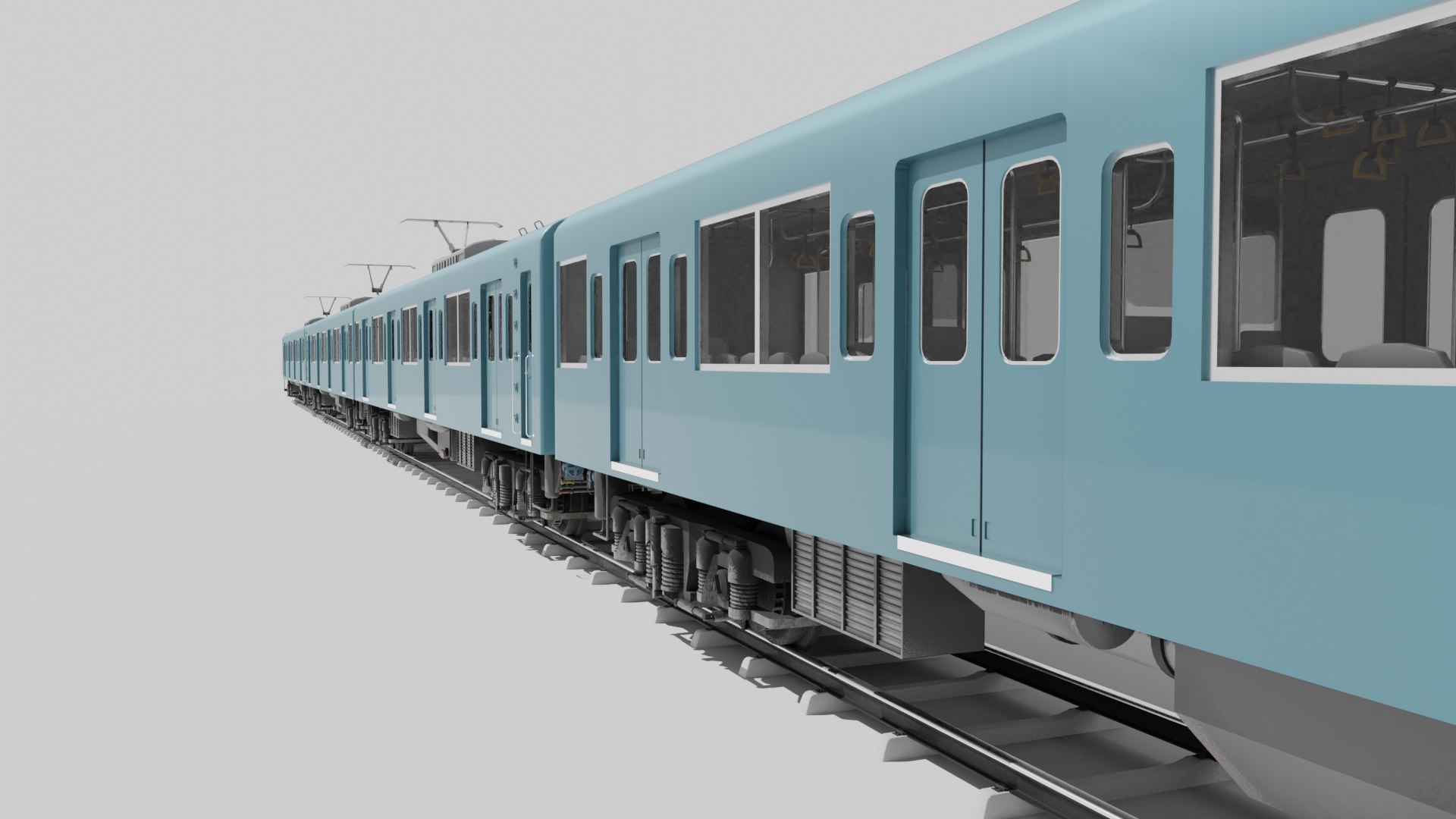 Japan Train Subway Jr Series Model - TurboSquid 1896854