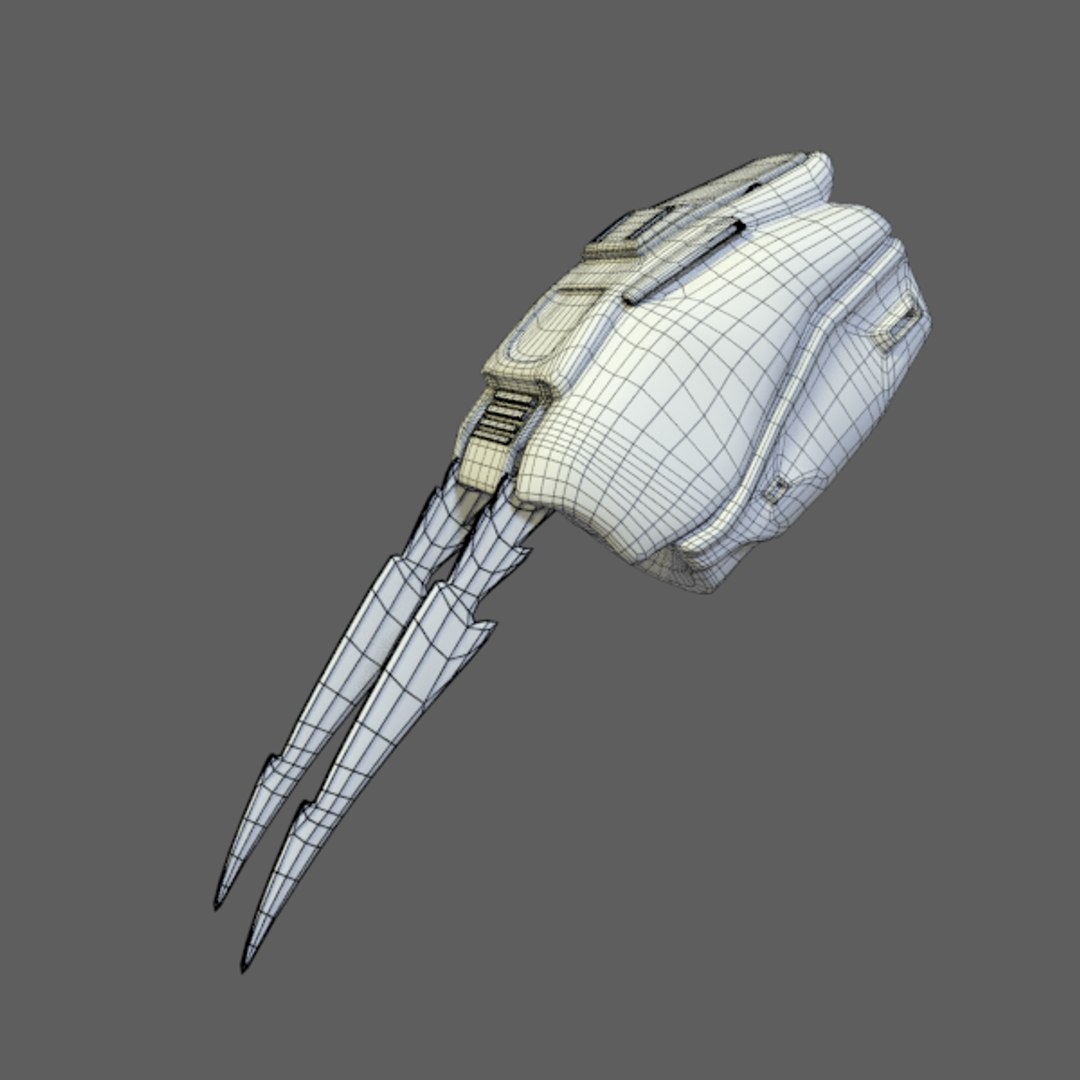 Predator Alien Face 3d Model