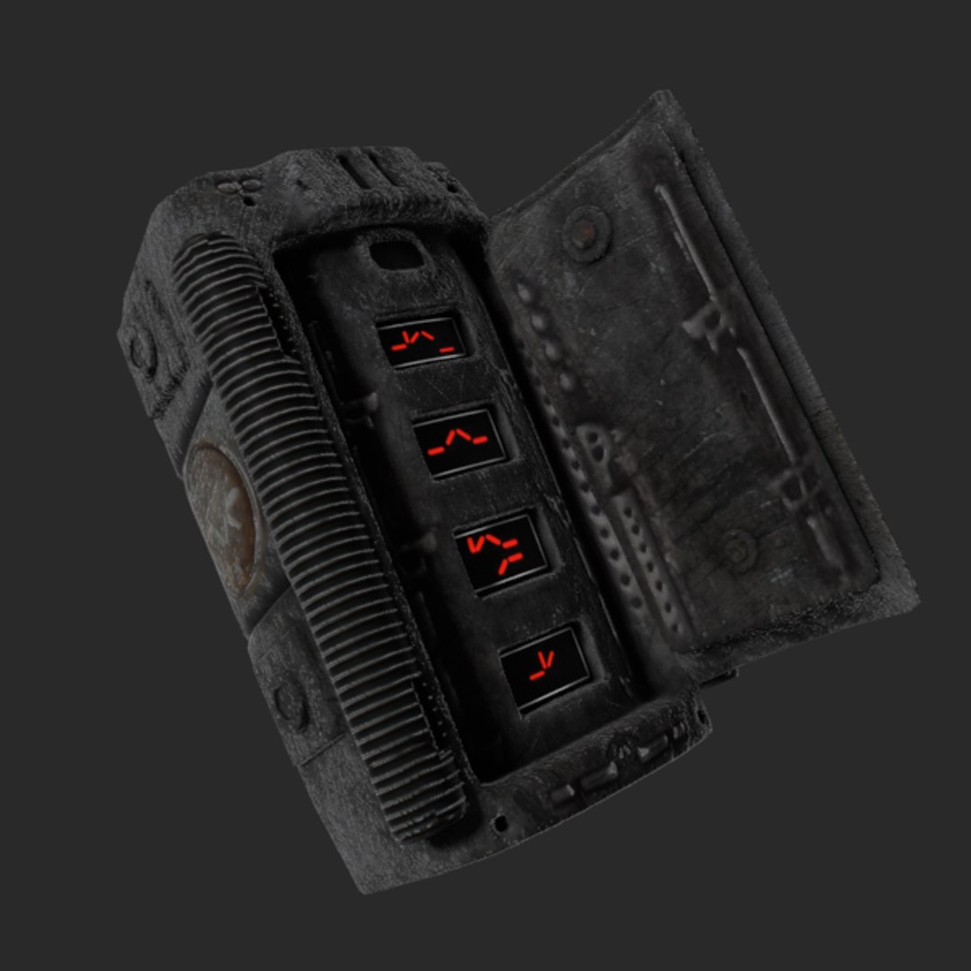 Predator Alien Face 3d Model