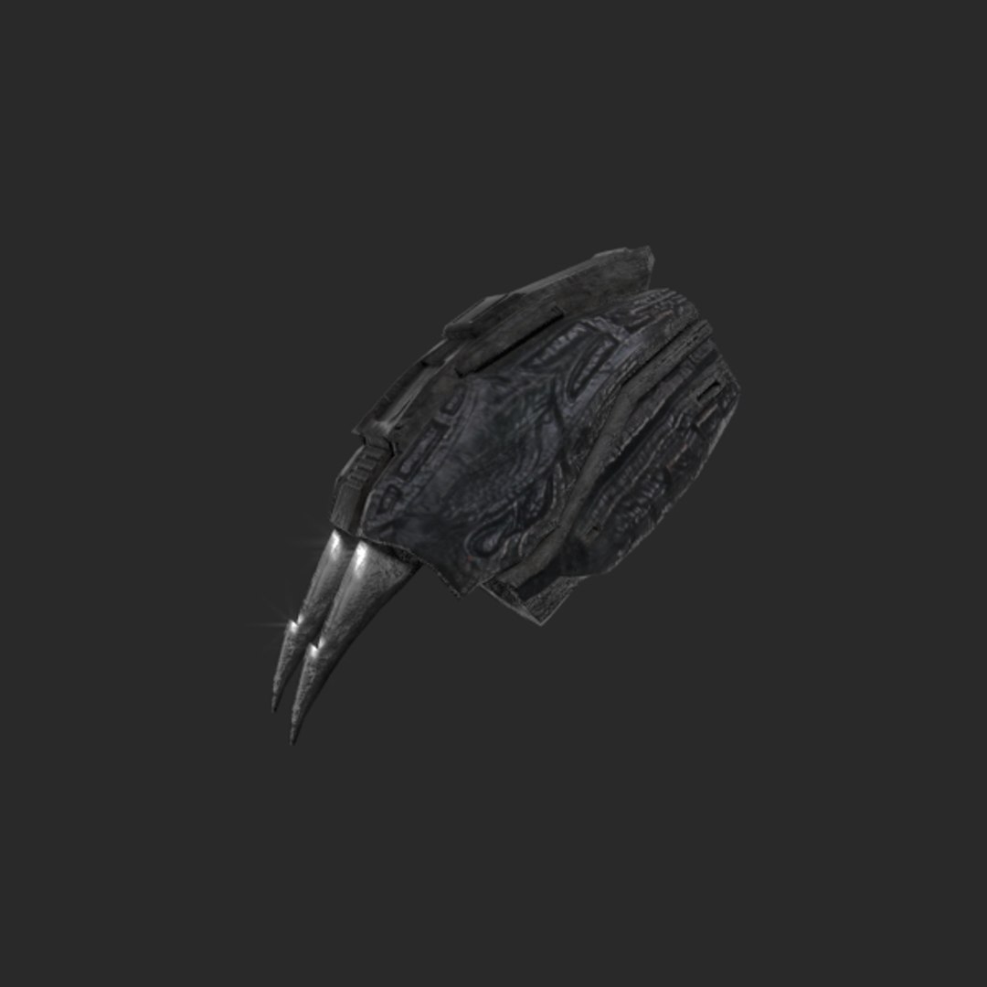 Predator Alien Face 3d Model