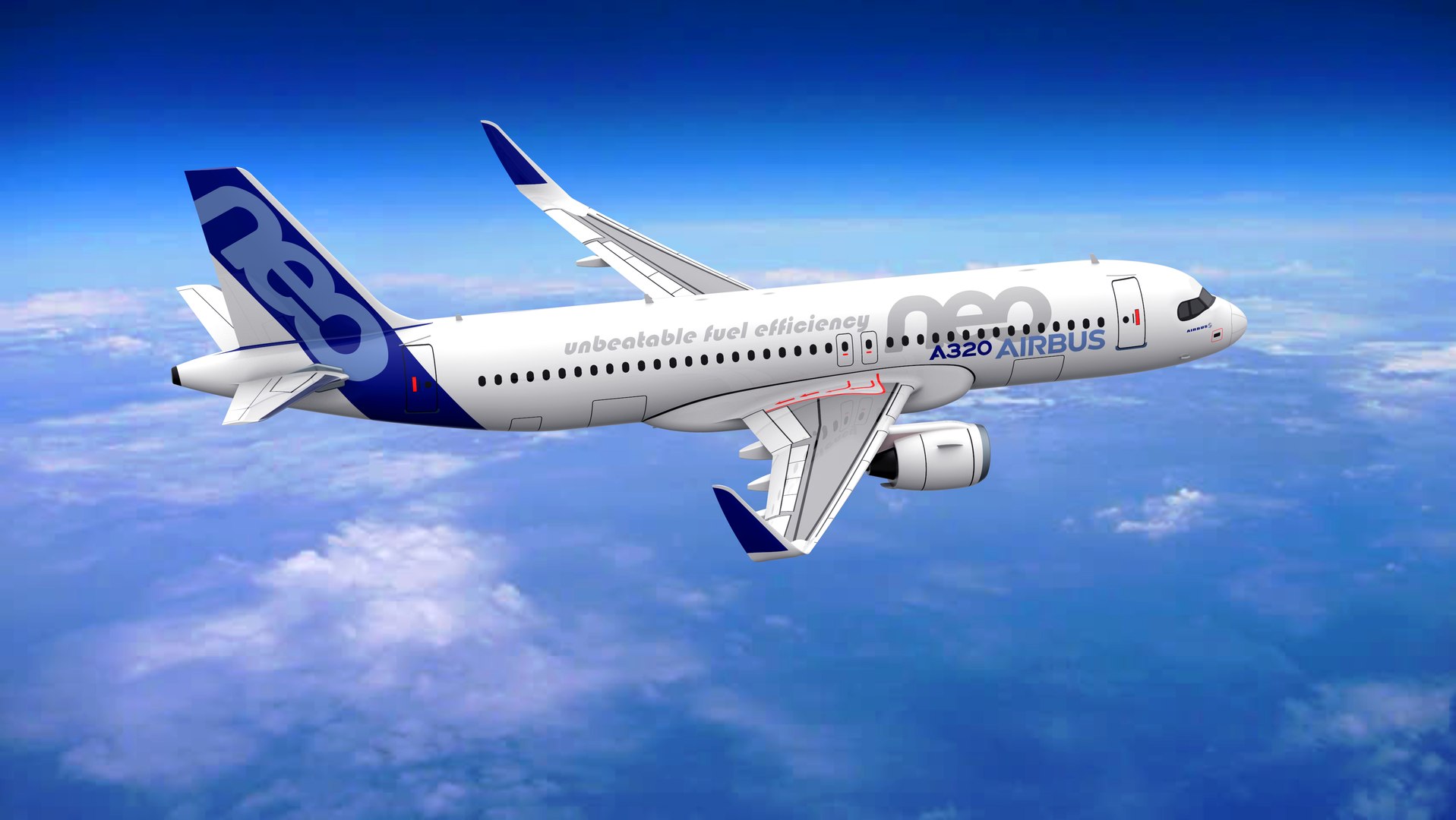 3D A320-Airbus - TurboSquid 2190002