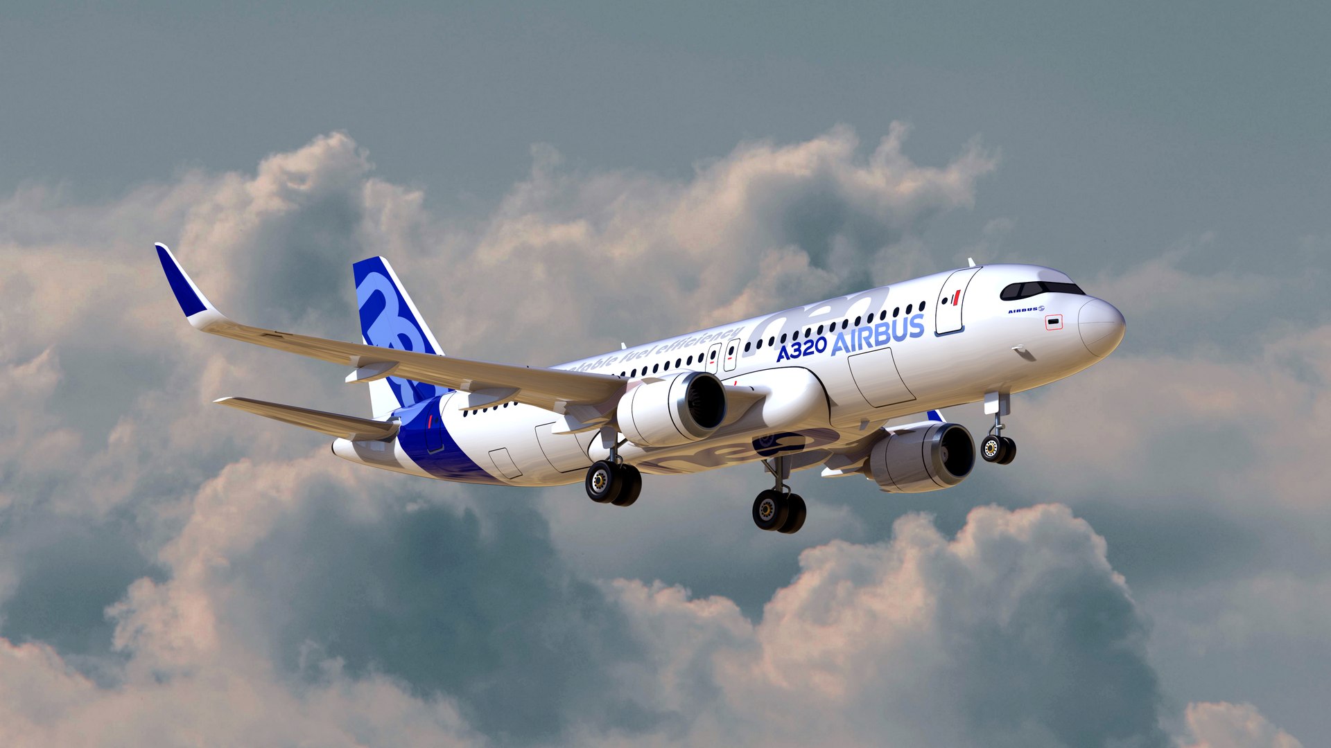 3D A320-Airbus - TurboSquid 2190002