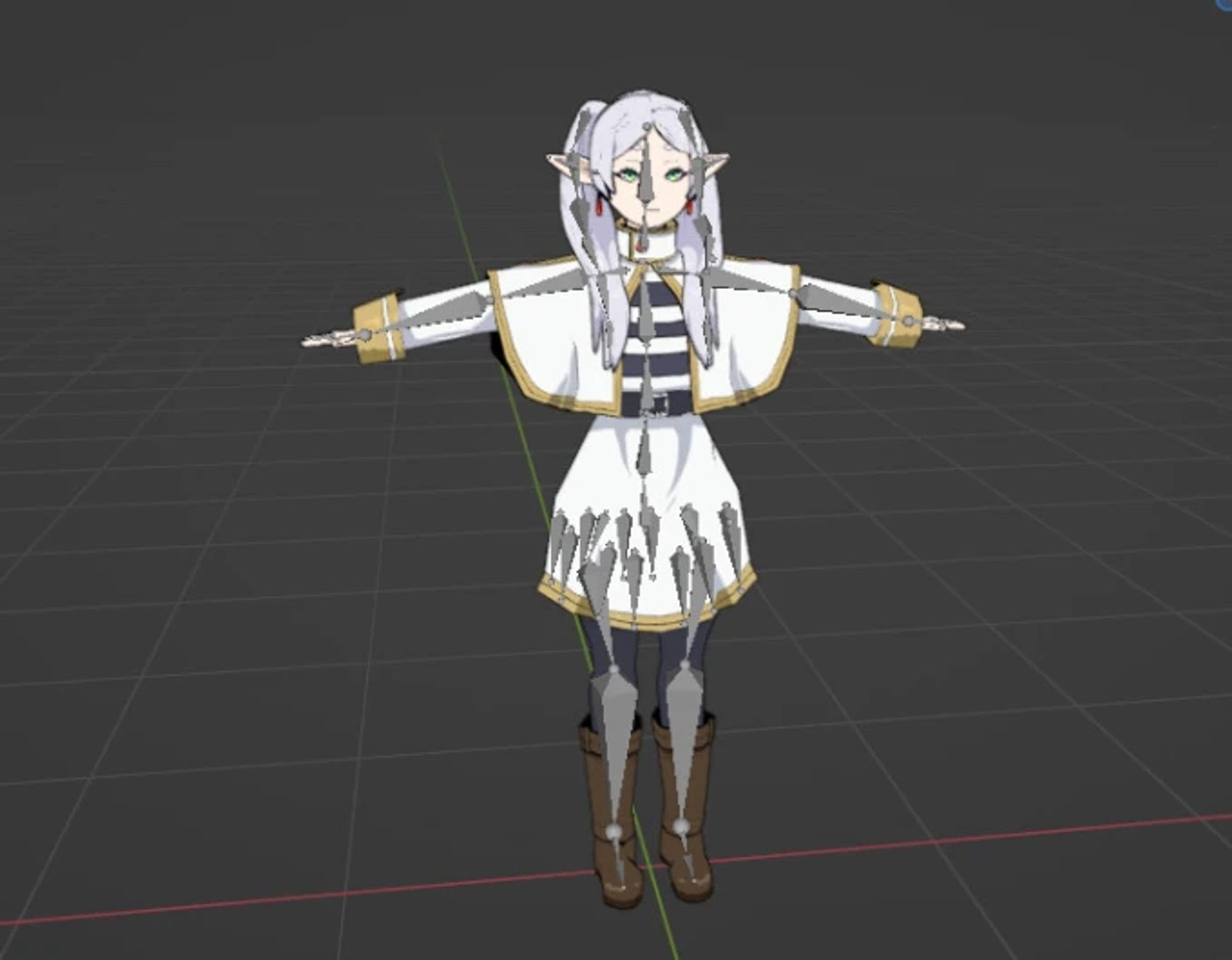 Frieren For Vrchat 3D Model - TurboSquid 2136978