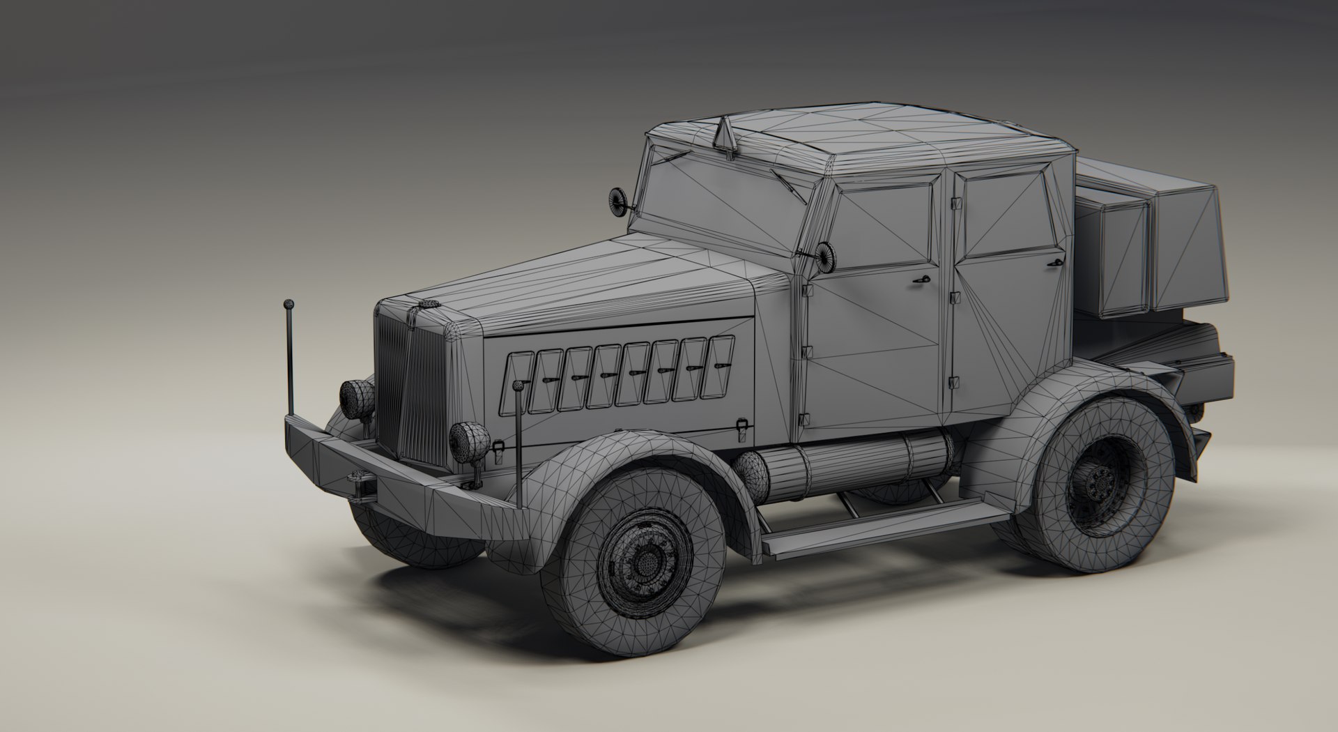 Hanomag SS100 LN Model - TurboSquid 1901852