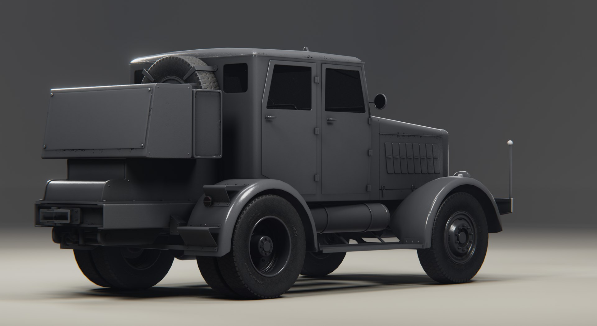 Hanomag SS100 LN Model - TurboSquid 1901852