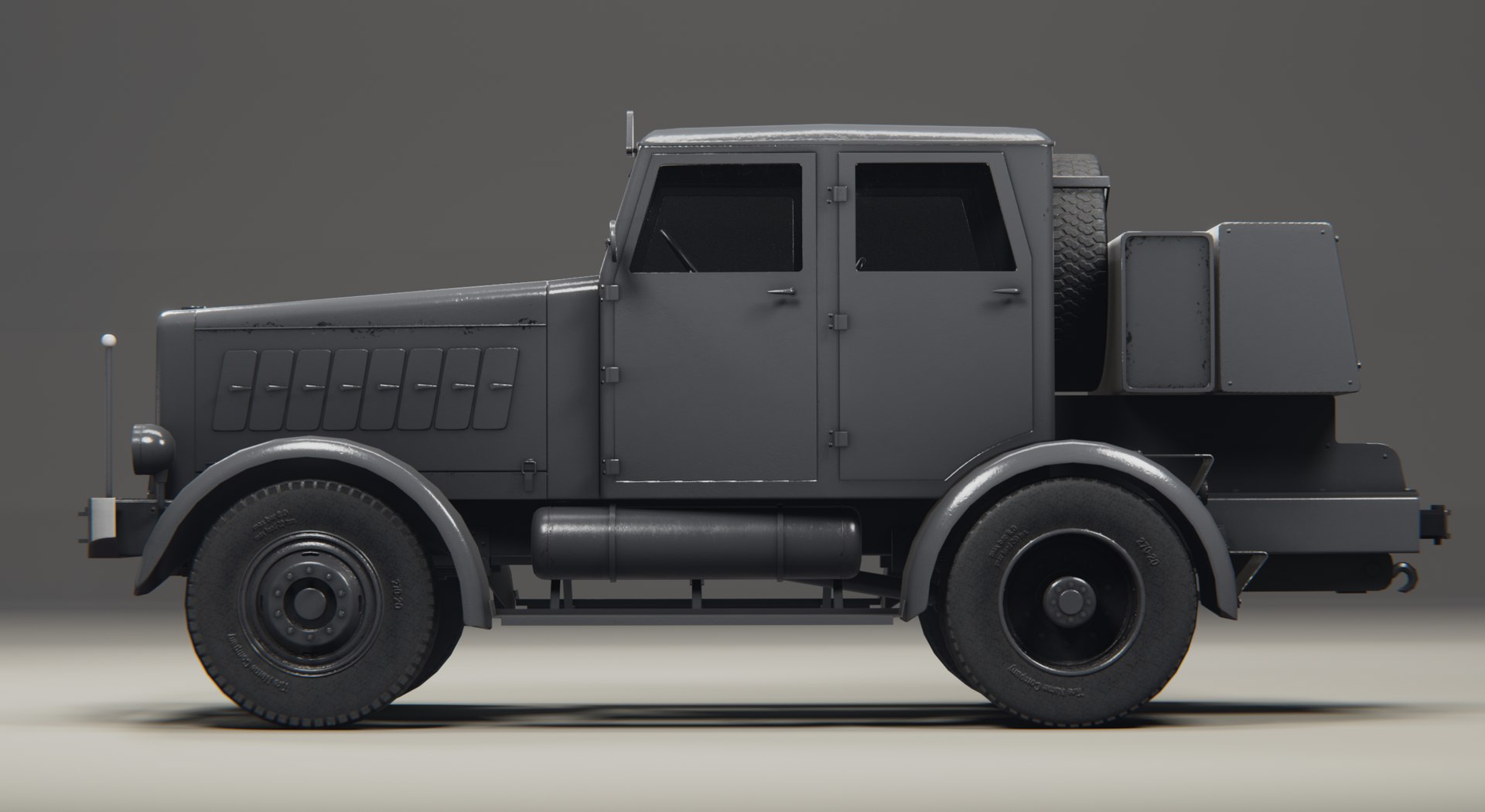Hanomag SS100 LN Model - TurboSquid 1901852