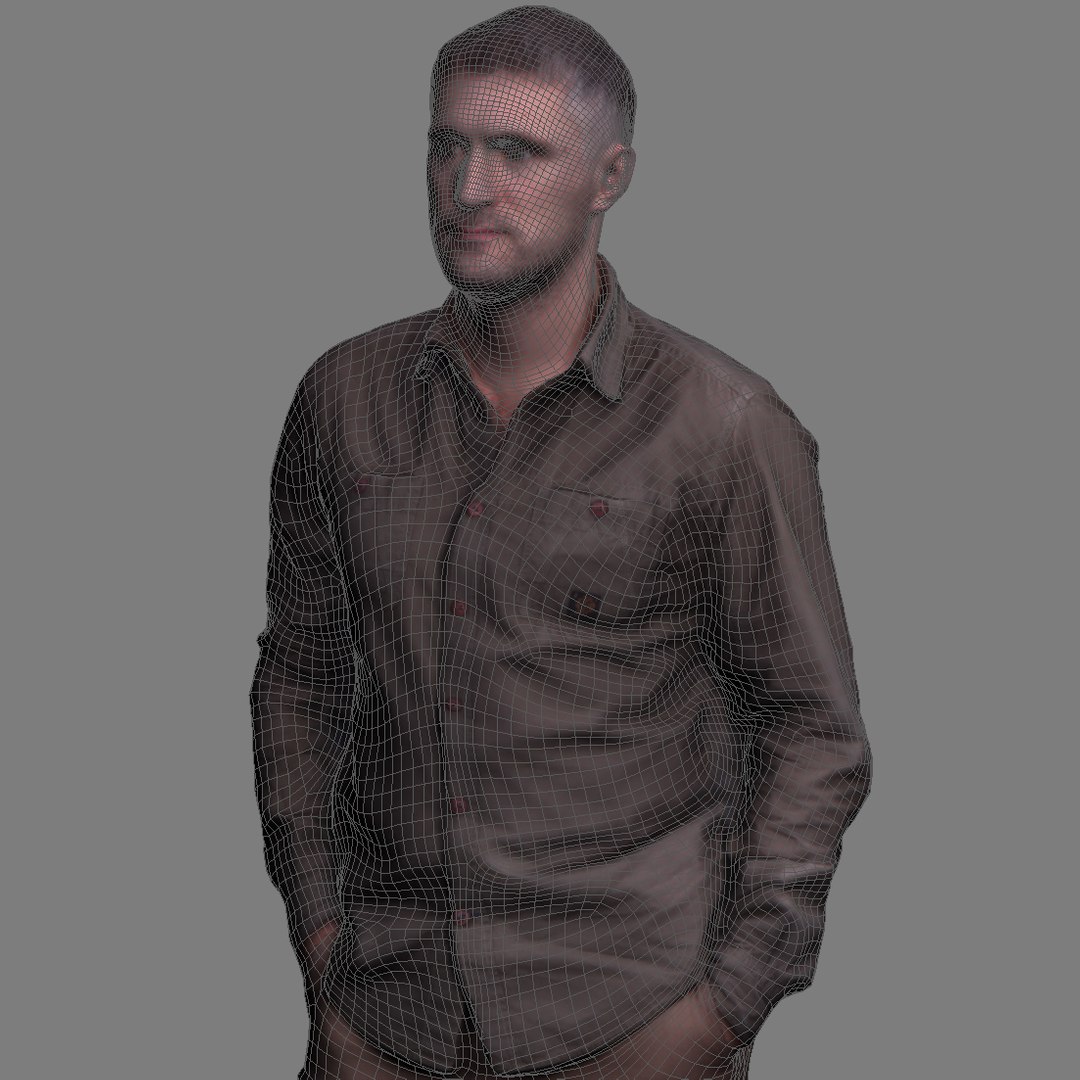 Realistic Human 3d Max