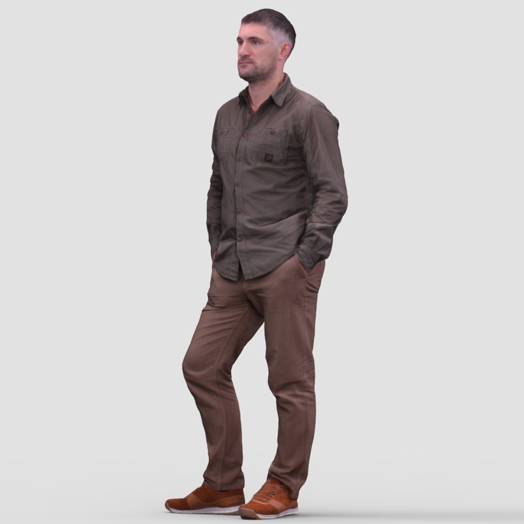 Realistic Human 3d Max