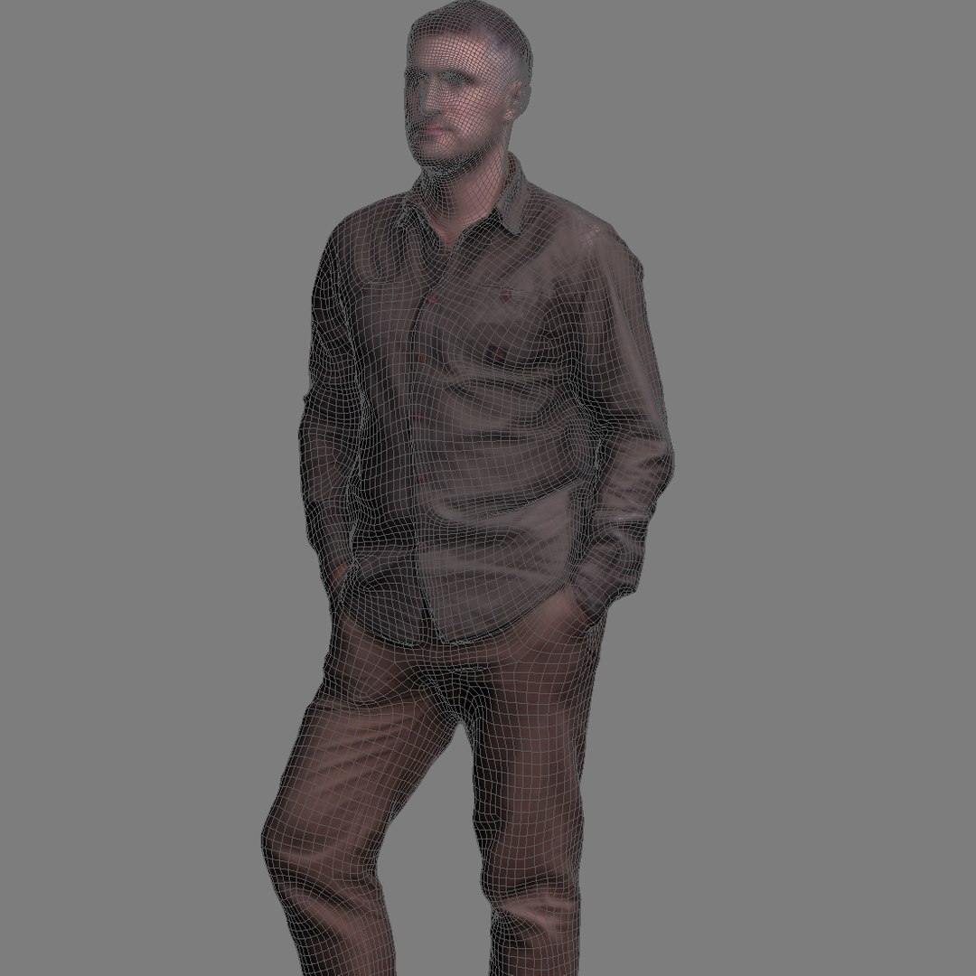 Realistic Human 3d Max