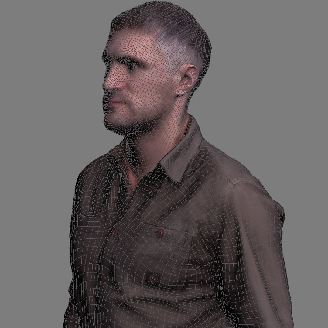 Realistic Human 3d Max
