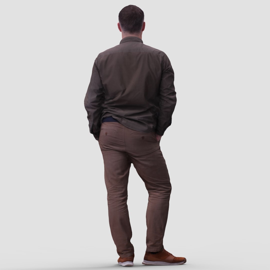 Realistic Human 3d Max