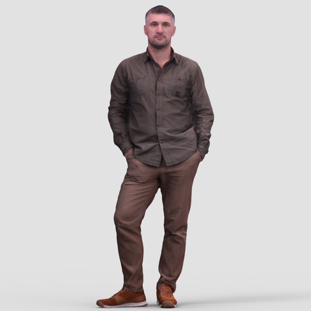 Realistic Human 3d Max