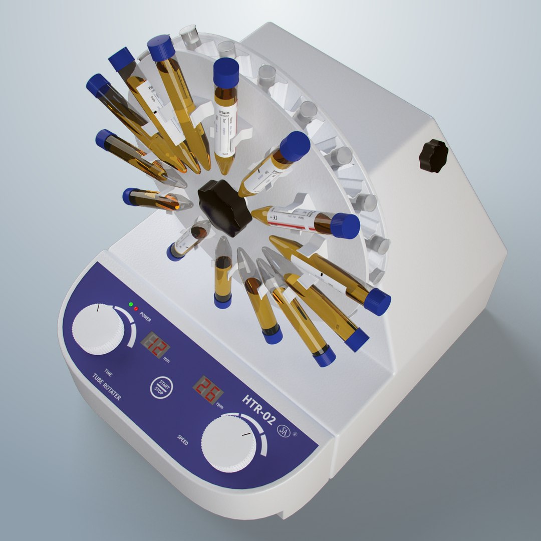 Laboratory rotator mixer htr 3D model | 1149015 | TurboSquid