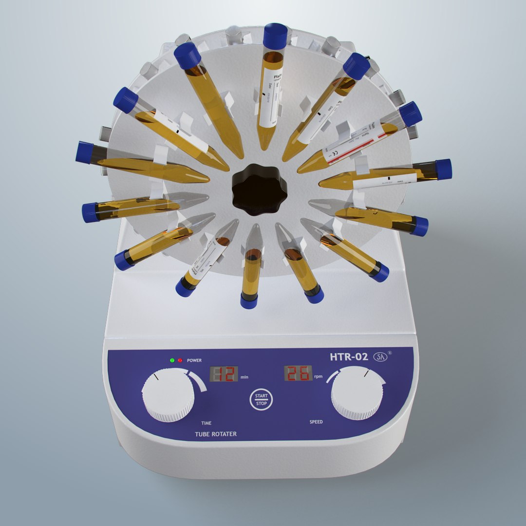 Laboratory rotator mixer htr 3D model | 1149015 | TurboSquid