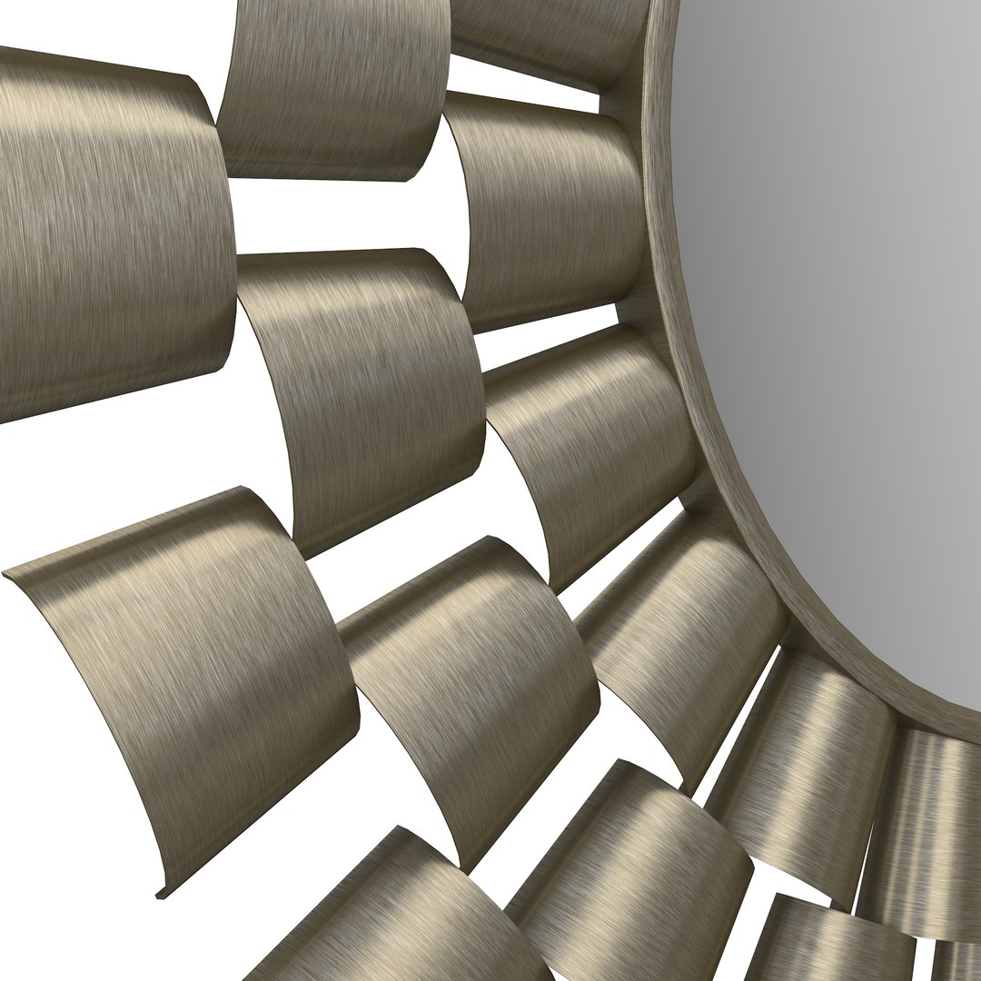 Decorative mirror Sun Nelwyn 3D model - TurboSquid 1733340