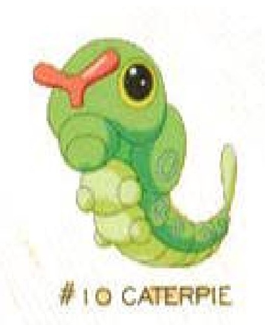 3d Pokemon Caterpie