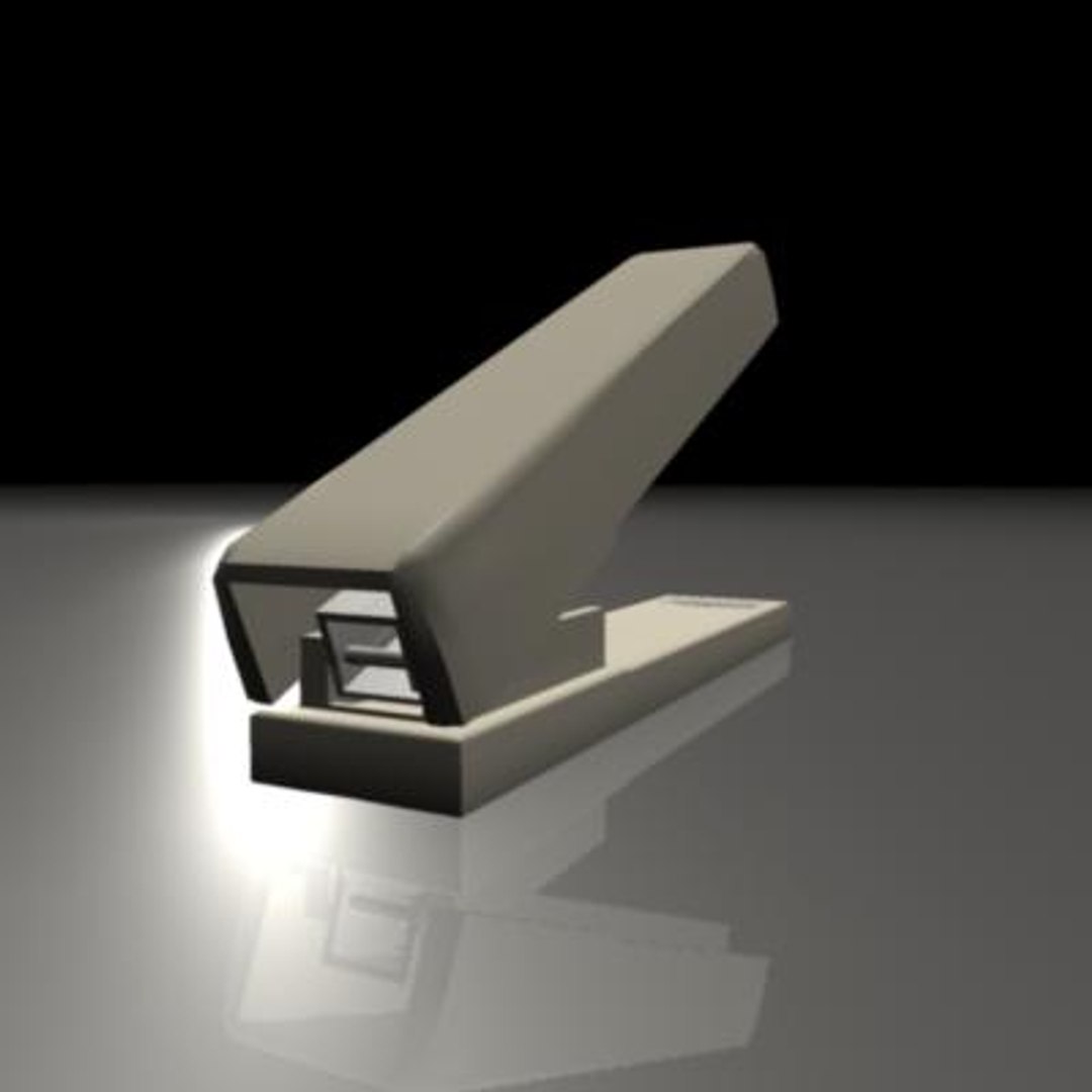 Stapler Staple 3d Obj