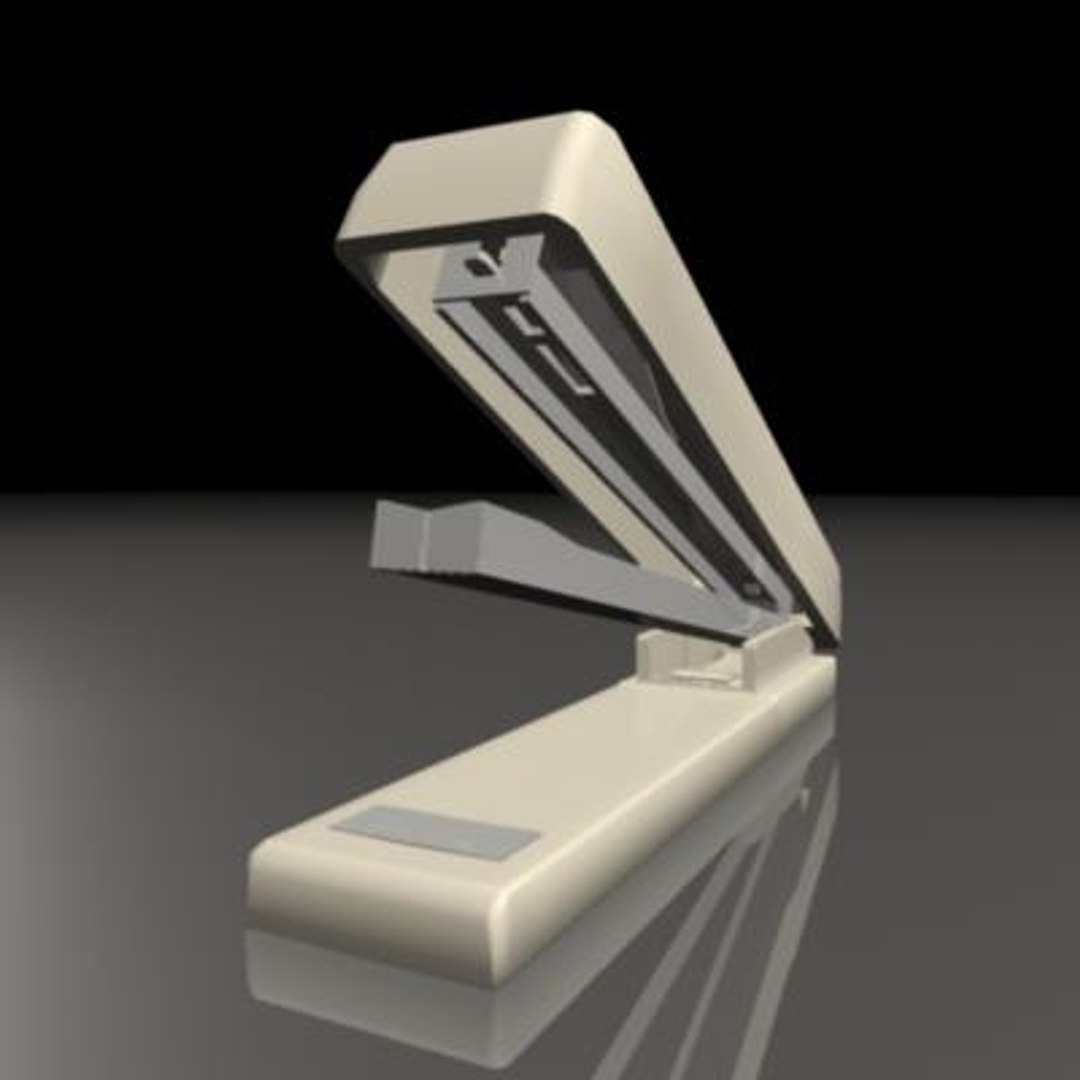 Stapler Staple 3d Obj