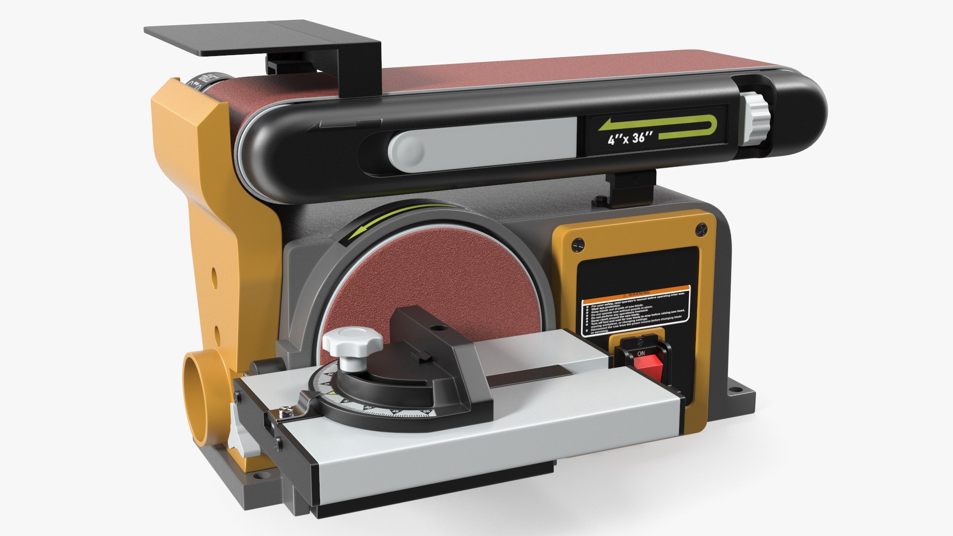 3D Belt and Disk Combo Sander - TurboSquid 2145518
