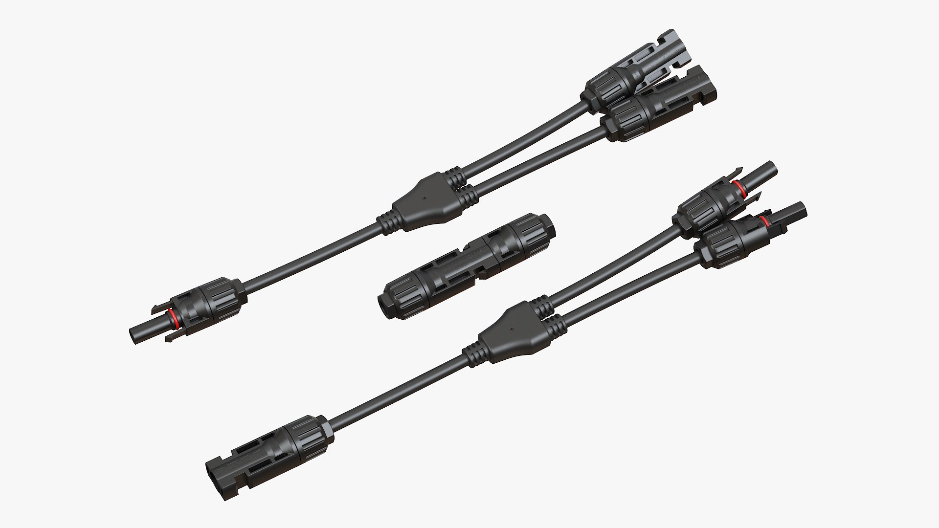 3D Solar Connectors 04 model - TurboSquid 2031948