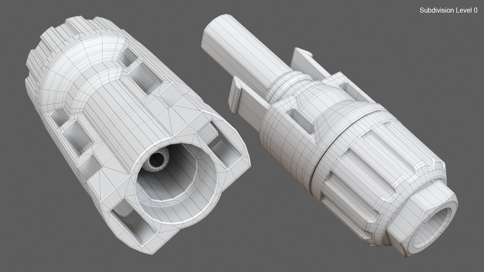 3D Solar Connectors 04 model - TurboSquid 2031948