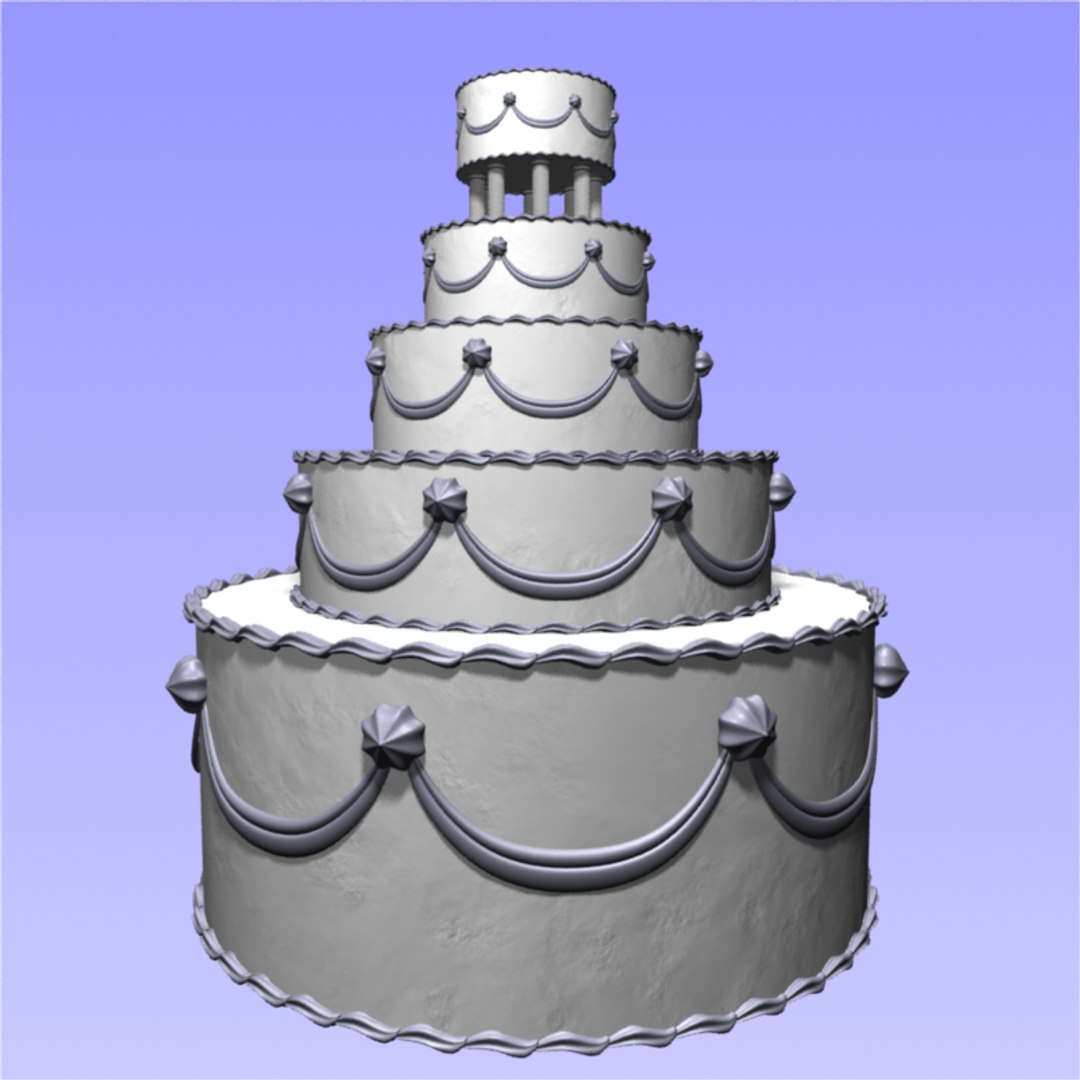 3ds Wedding Cake