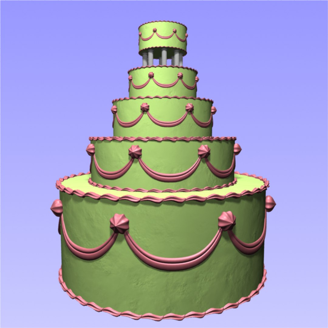 3ds Wedding Cake