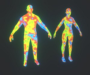 3D Heat-Map Models | TurboSquid