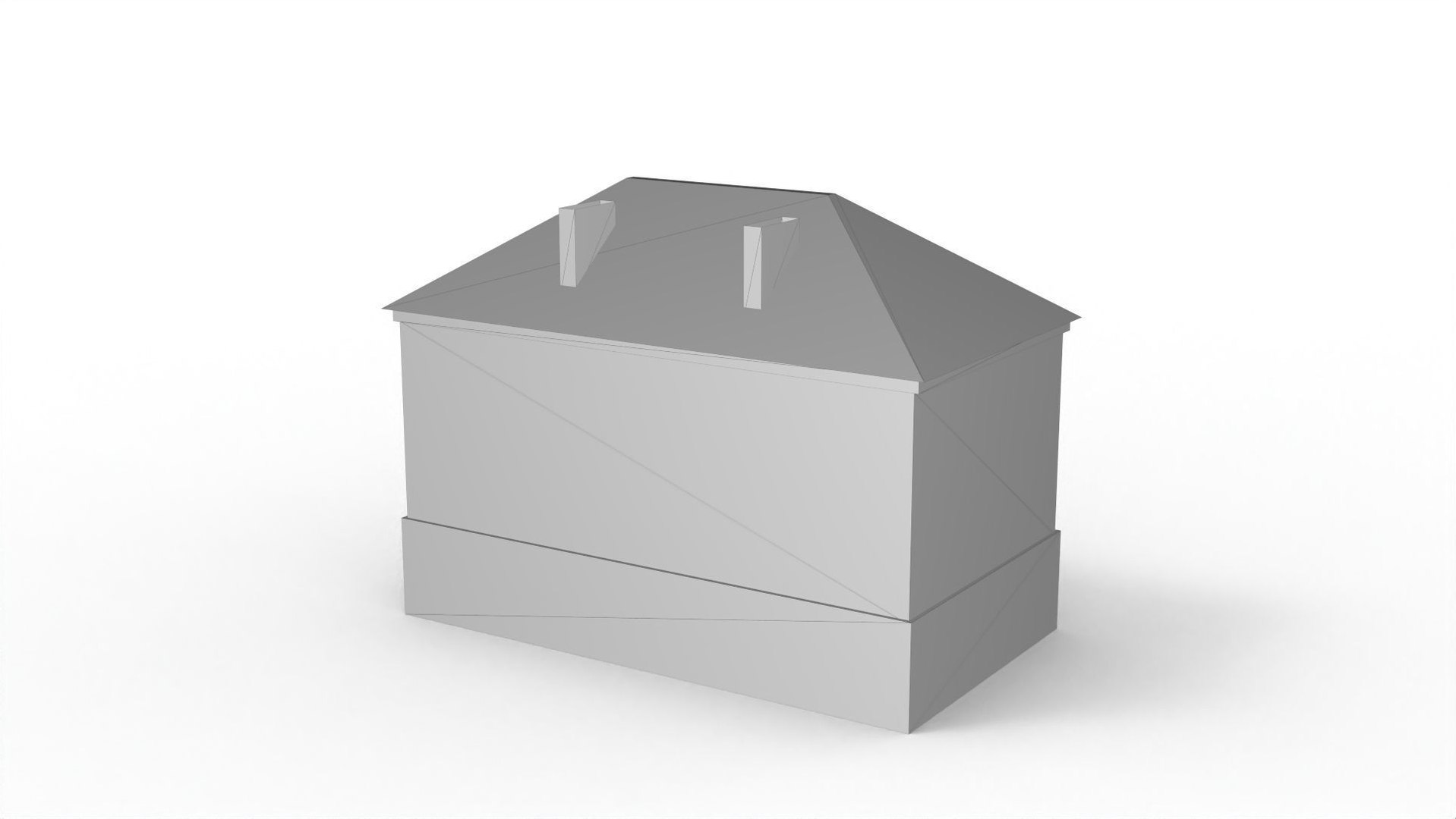 3D Three-storey Residential Building Model - TurboSquid 1727439